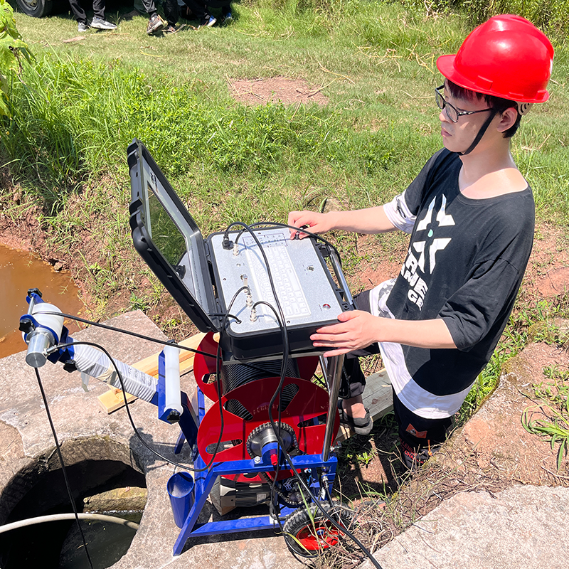 500M Borehole Inspection Camera Deep Underwater Camera Dual Camera for ...