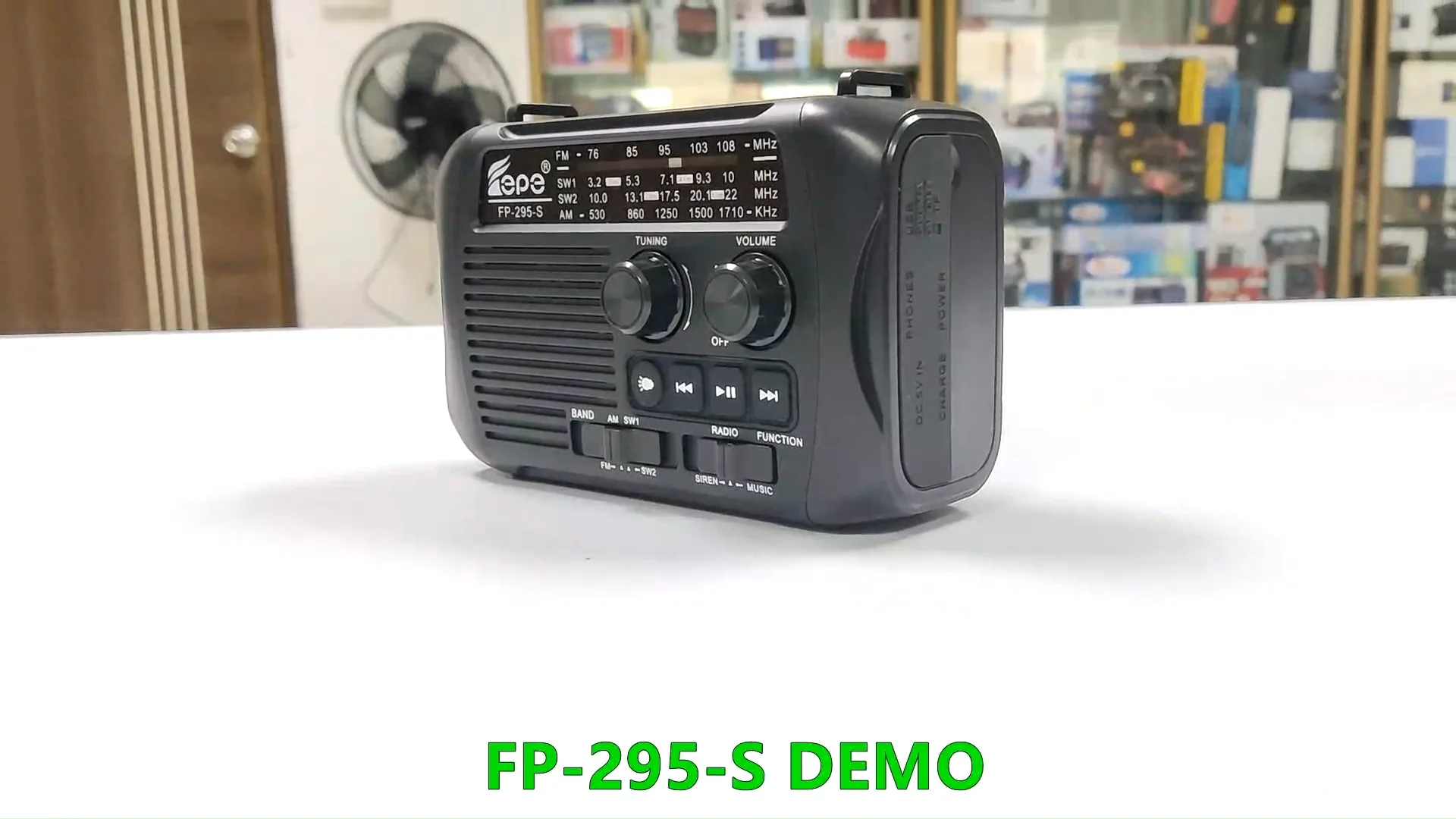 Usb Rechargeable Fm Am Sw Solar Radio With Emergency Hand Crank Radio ...