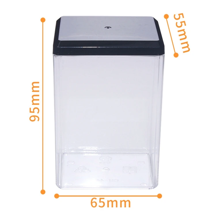 Big Cookie Jar with Lid - Eco-Friendly Plastic Boxes