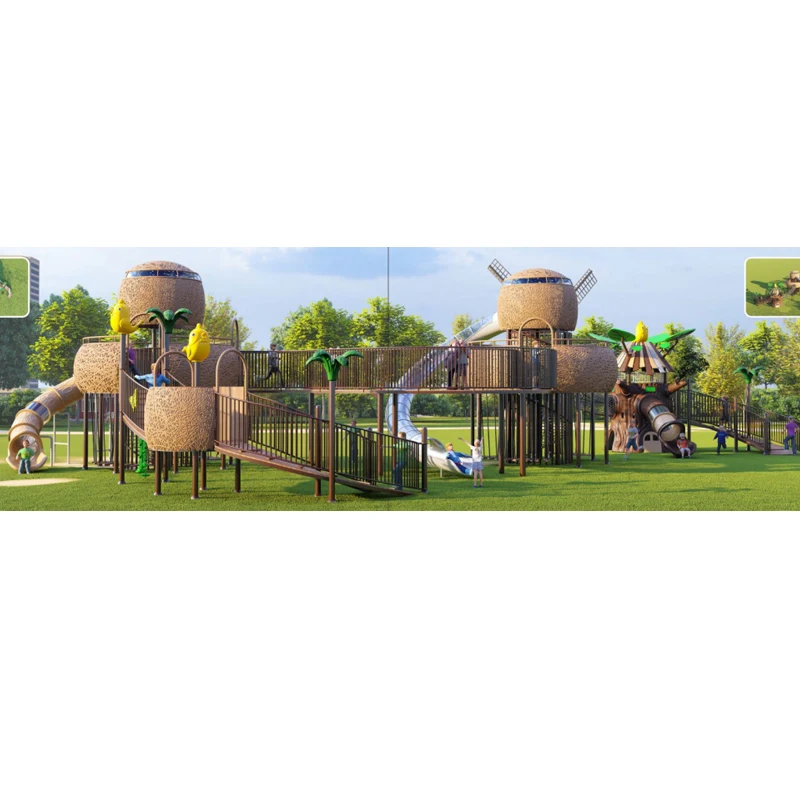 Childrens Game Set For Kids 2025 Slide Amusement Park Outdoor Skill ...