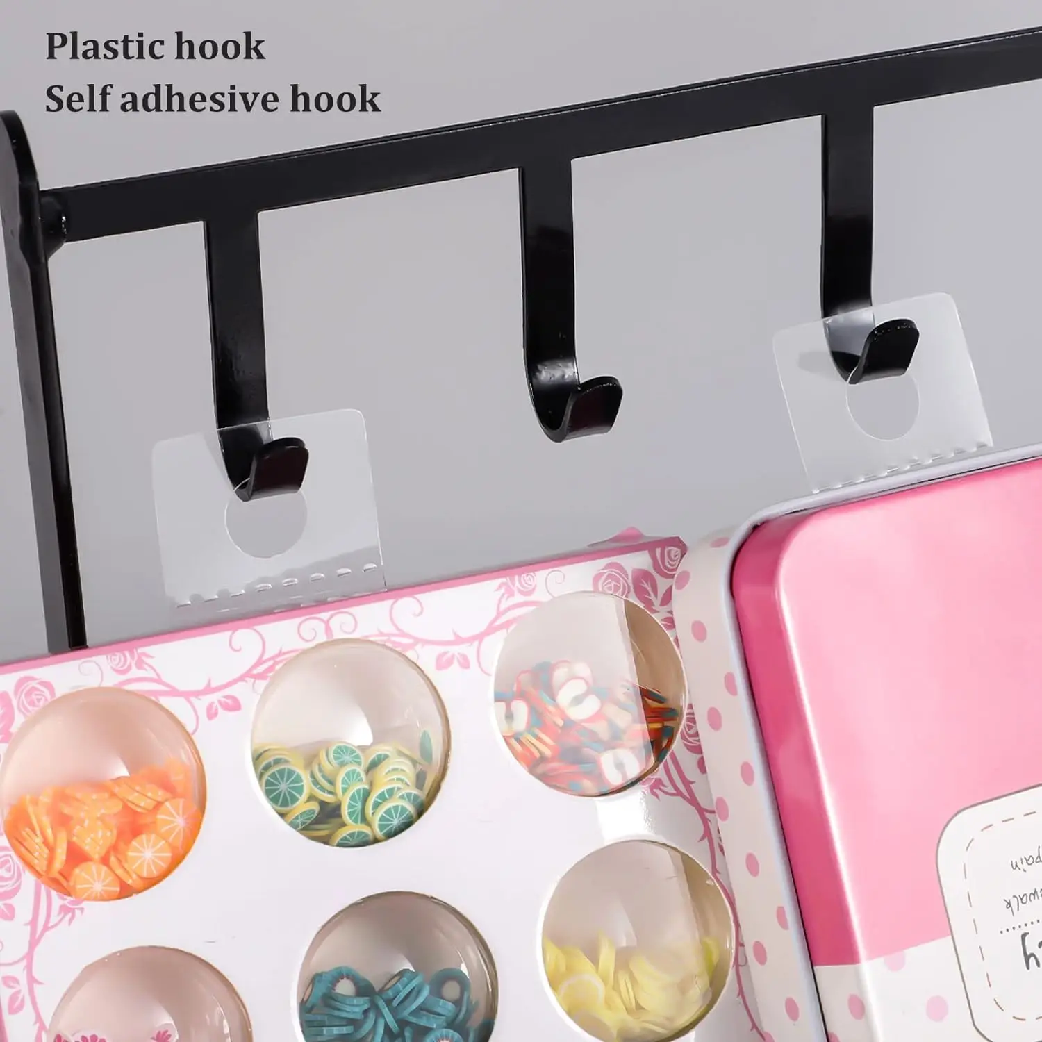 Custom Round Hole Hang Tags Heavy Duty Display Hang Tabs Self-Adhesive ...