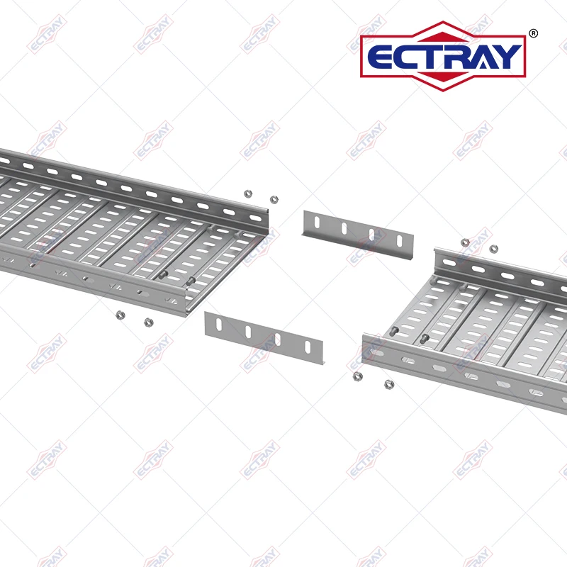 ECTRAY Heavy-Duty Pre-Galvanized Cable Tray 500kg Load Capacity ...