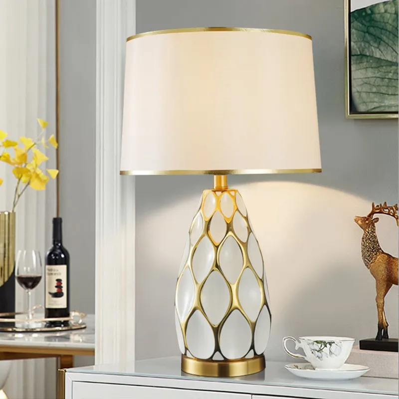 Luxury Modern Decorative Table Lamps Reading Lamps For Bedroom Bedside ...