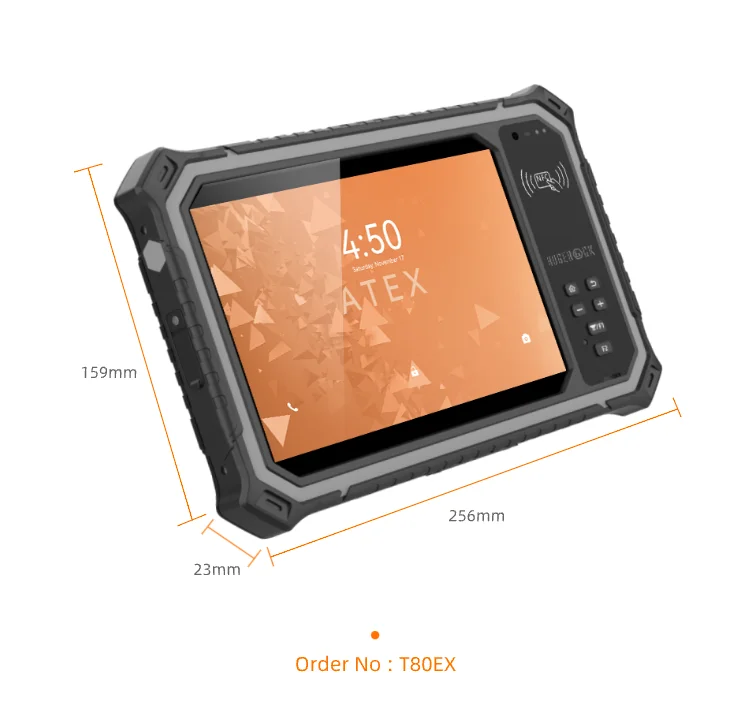 Hugerock T80ex Atex Wifi Explosion Proof 3g4g 18900mah Wireless Simcard ...