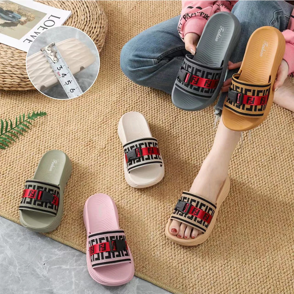 Alibaba.com: Antislippery Flat Sandals for Women, New Style Chappal ...