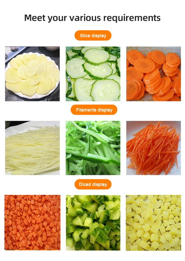 Top List Electric Commercial Vegetable Slicer Shredder Dicer Chopper ...