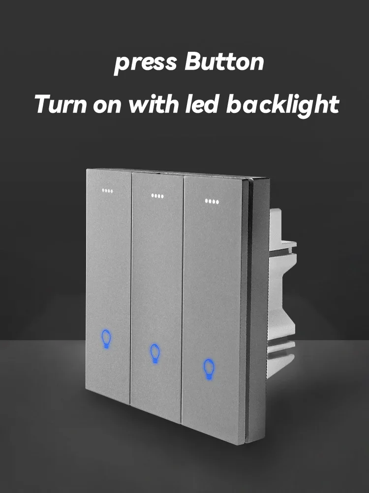 Smart Life Newest Timing Control 3 Gang Zigbee 3.0 Smart Light Switch 2 ...