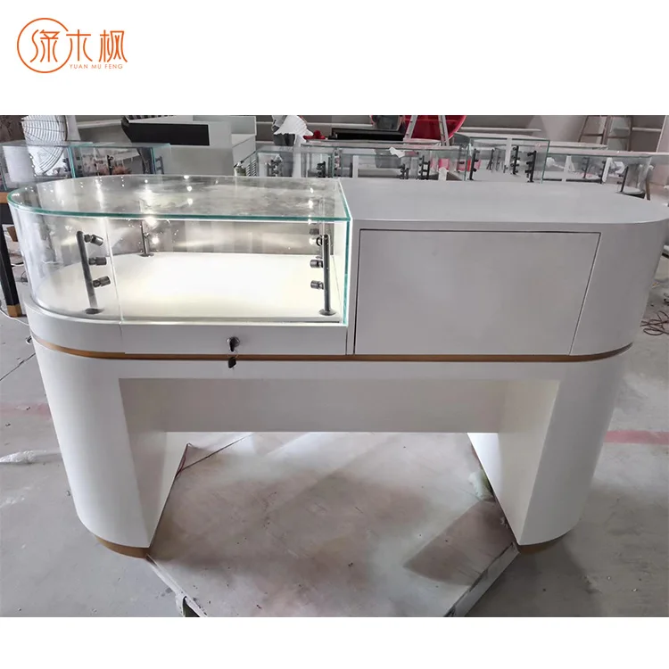 Modern Counter Glass Vitrine Jewelry Display Glass Counter Shop With ...
