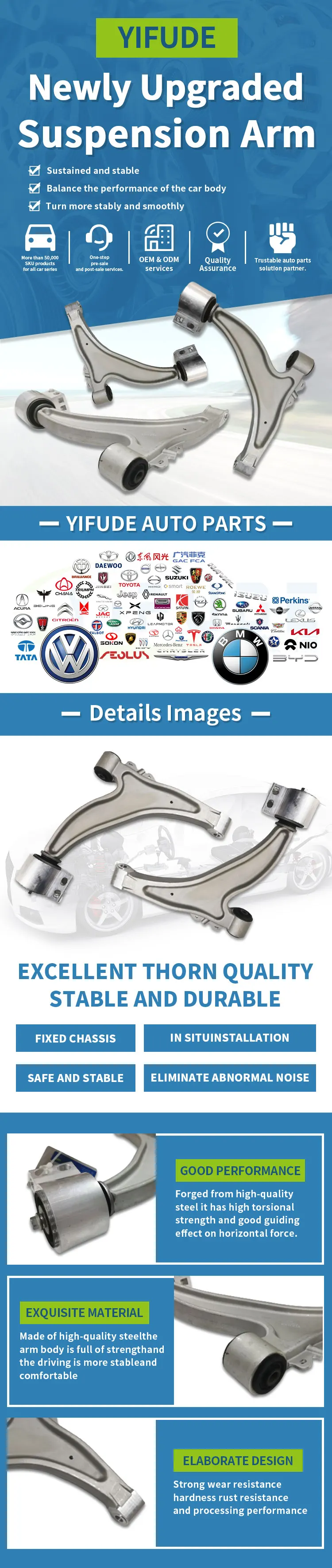 Oem Auto Suspension Parts Control Arms For Bmw G20 31106879547 ...