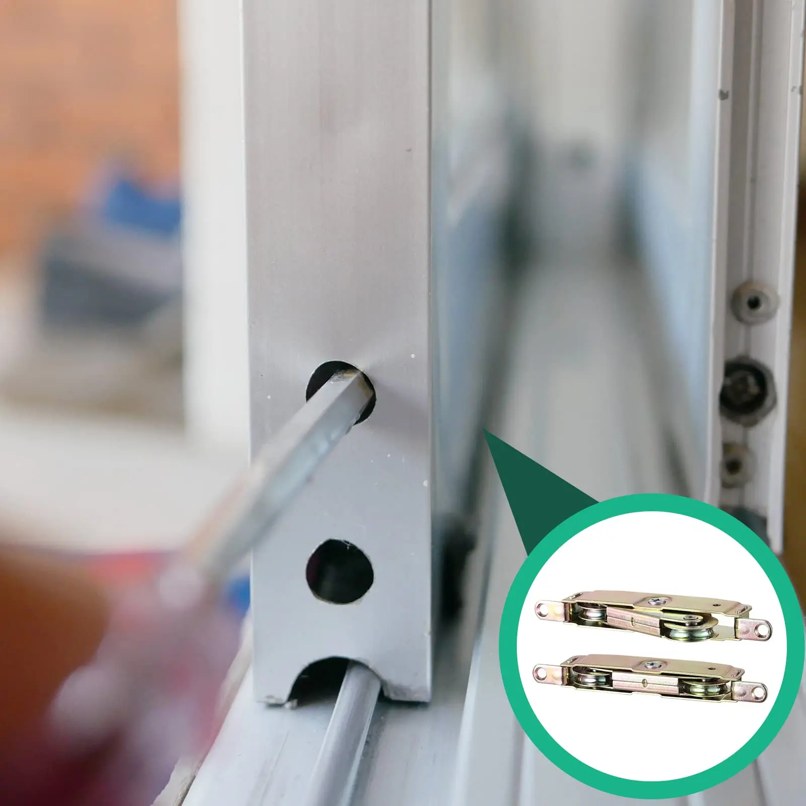 Factory Sliding Patio Door Window Assembly Roller Wheel Glass Screen ...