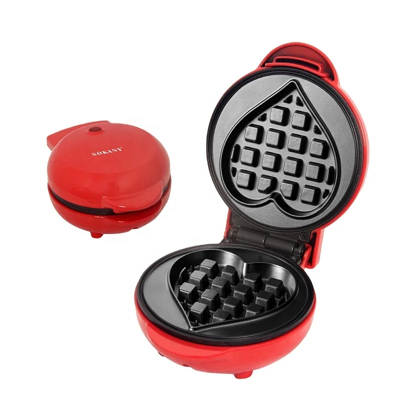 Sokany Sandwich Toaster Hot Microwave Toasted Breakfast Heart Shaped ...