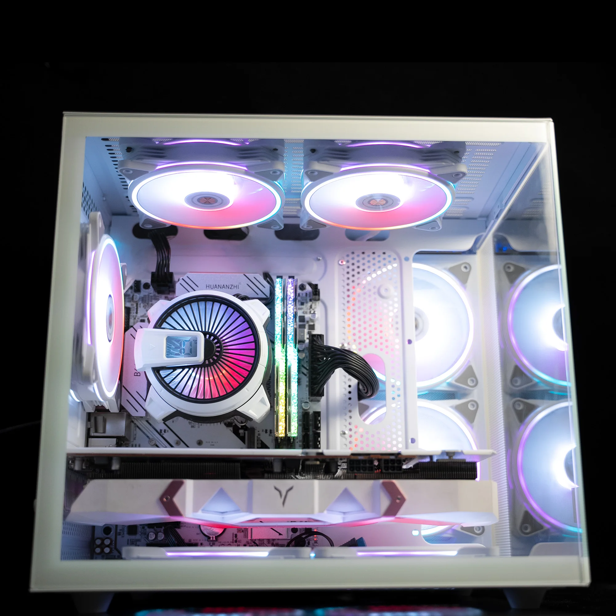 ALSEYE PC CASE - Micro ATX Gaming Computer Case with Tempered Glass