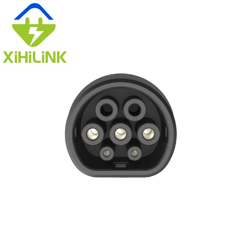 Ac Sae J1772 To Type 2 Adapter To Sae J1772 New Energy Car Charger ...