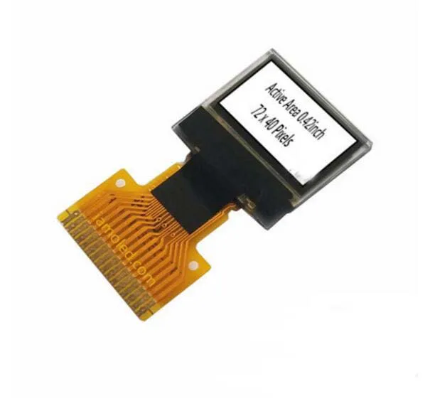 1.1 inch 128X36 OLED display SSD1306 with parallel interface SPI ...