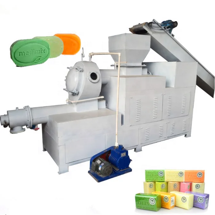 Double Layer Single Screw Vacuum Soap Plodder - Buy Plodder,Soap ...