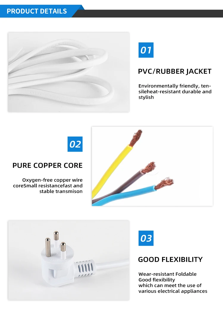 Australian/AU As / NZS 3112 3 Pin C13 IEC AC 100% Pure Copper Black ...