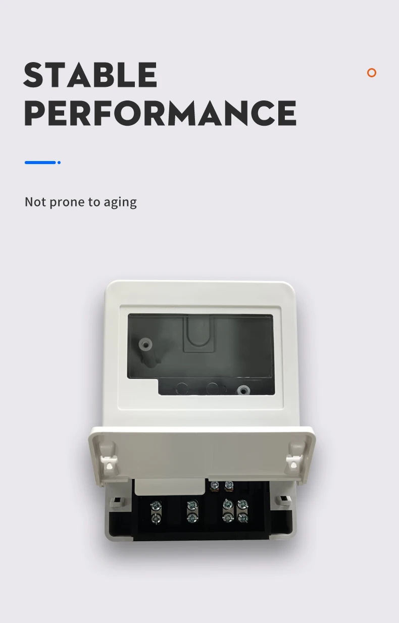 Fireproof Plastic Enclosure Box Electric Energy Meter Shell Housing ...