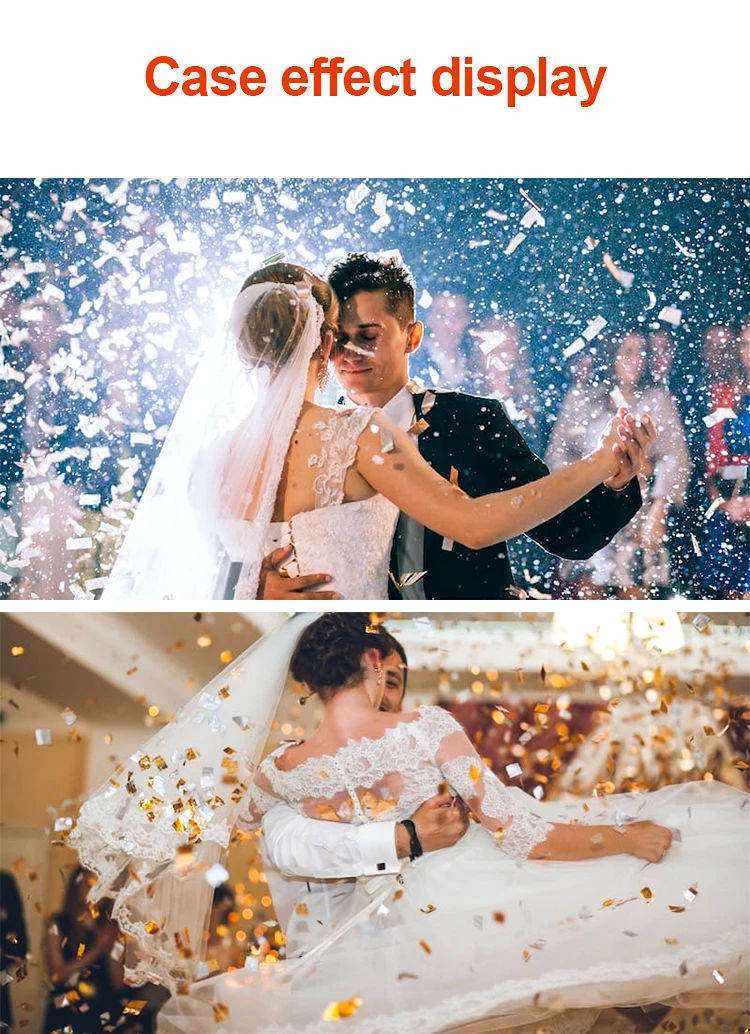 Mini Small Type Confetti Cannon Launcher for Weddings