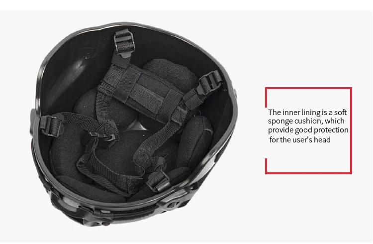 Mich 2001 Action Version Tactical Helmet With Nvg Mount And Side Rails ...