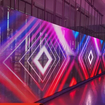 Hilan Advertising Glass Window Tv Curtain Price Indoor Led Transparent ...