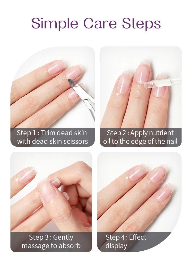 Free Sample 15ml Custom Logo Cuticle Oil Nutrition Revitalizer Nail Oil ...