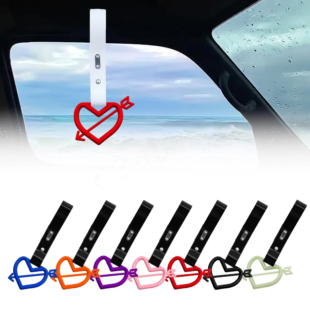 Jdm Heart Sword Tsurikawa Jdm Pull Handle Tow Hook Decoration For Drift ...