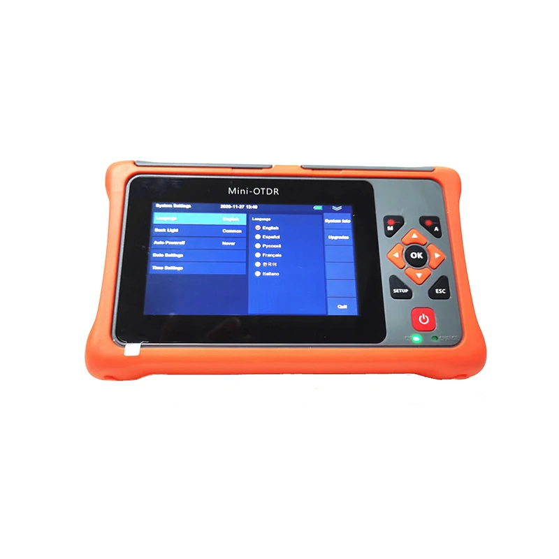 Hand Held Mini Otdr Gw210 1310/1550nm Sm Fiber Optic Otdr Tester Lsopm ...