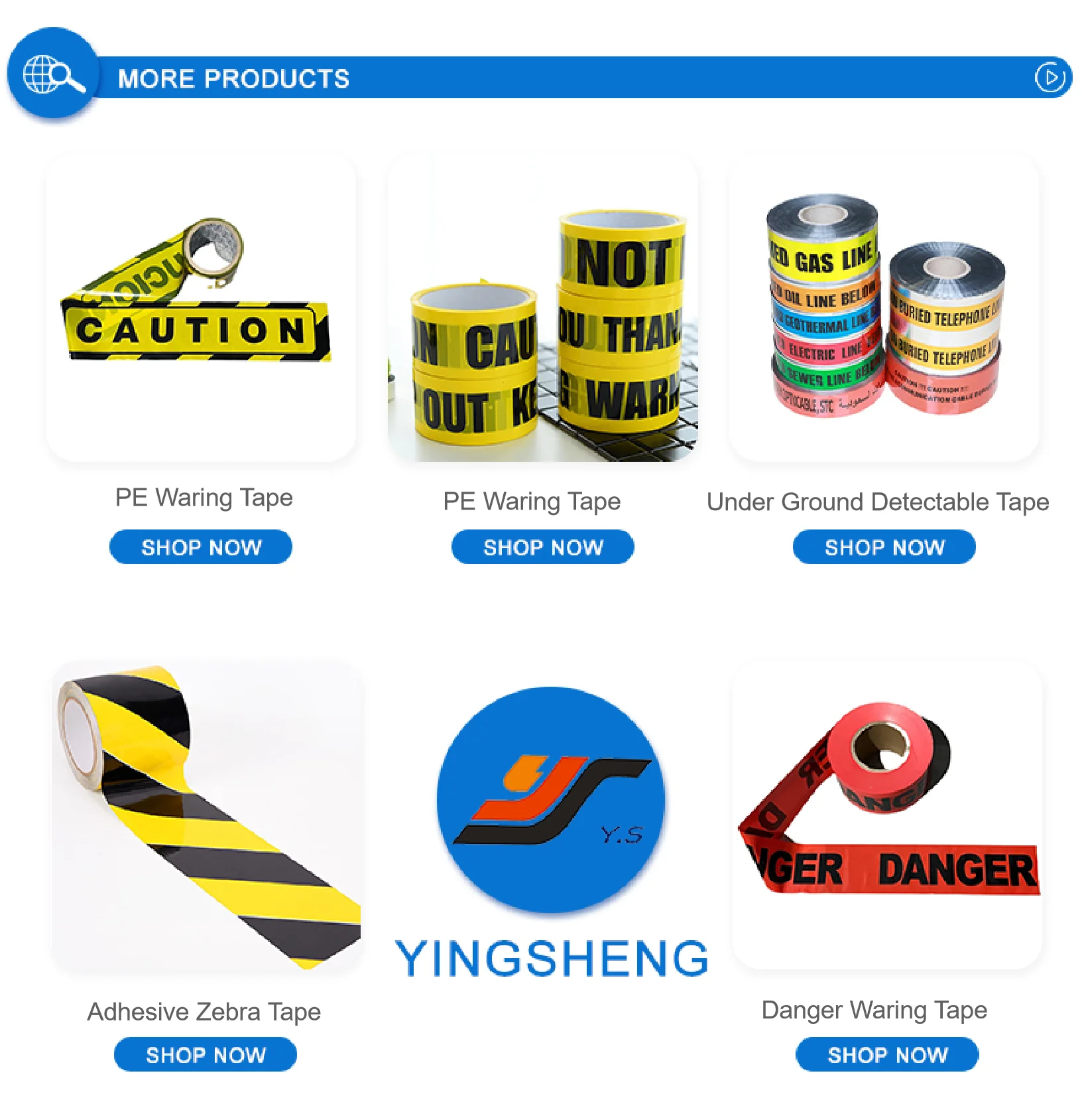Underground Detectable Warning Tape Manufacturers Underground Caution Tape - Buy Warning Marking ...