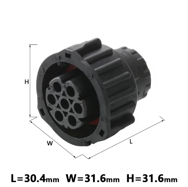 Tyco Amp 1.5毫米7针汽车圆形防水汽车连接器968421-1 967650-1 1718230-1| Alibaba.com