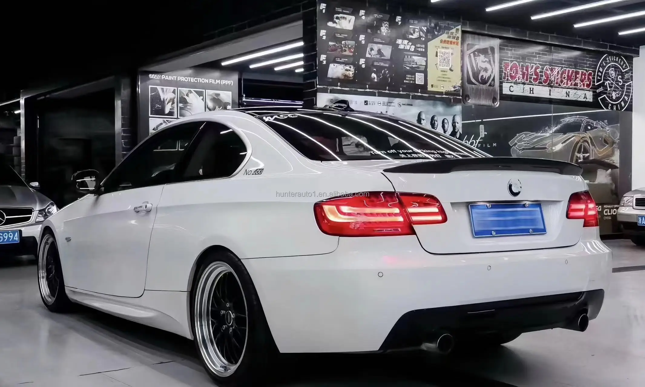 Full Bodykit M Tech Bodykit Body Kit for BMW 3 Series E92 E93 Upgrade ...