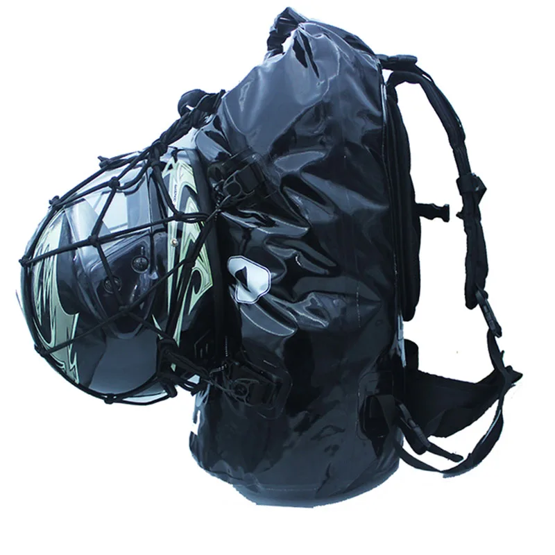Motorcycle Riding Backpack Carry Helmet Bag Waterproof Rainstorm ...