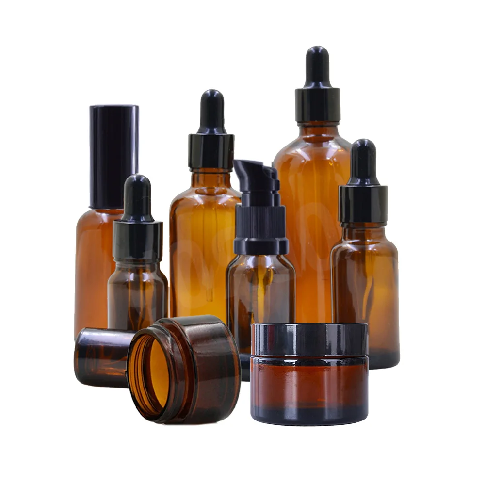 Glass Bottles With Dropper 5ml 10 ml 15ml 20ml 30ml 50ml 100 ml for ...