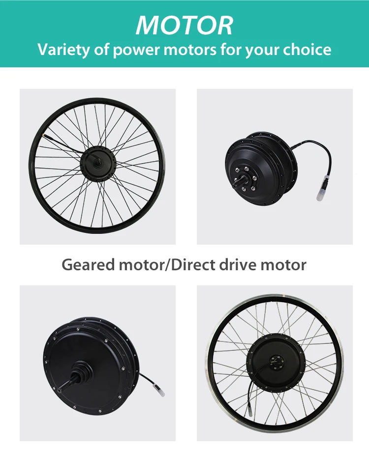 Factory Price 48v 60v 72v 3000w 3000 Watt Electric Bike Conversion Kit ...