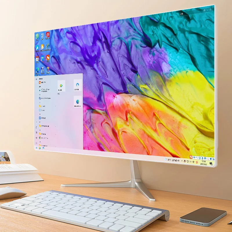 Factory customized high configuration AIO lift rotary stand all-in-one ...