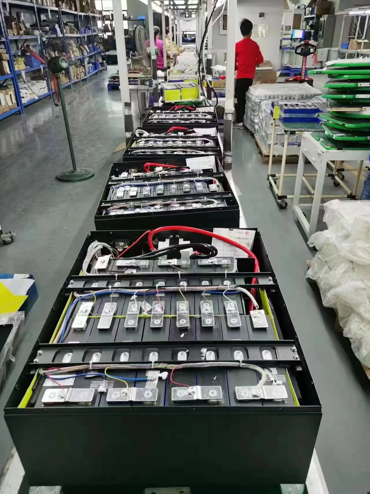 Lithium Ion Batteries Rack Mount Lifepo4 Solar Energy System Storage 51 ...