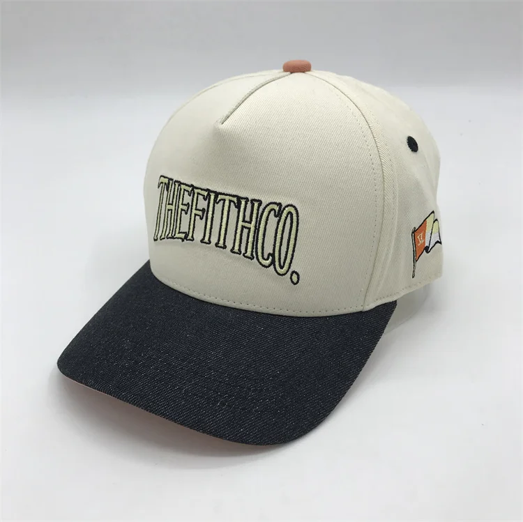 Custom 5 Panel Structured Hats - Durable & Stylish Caps