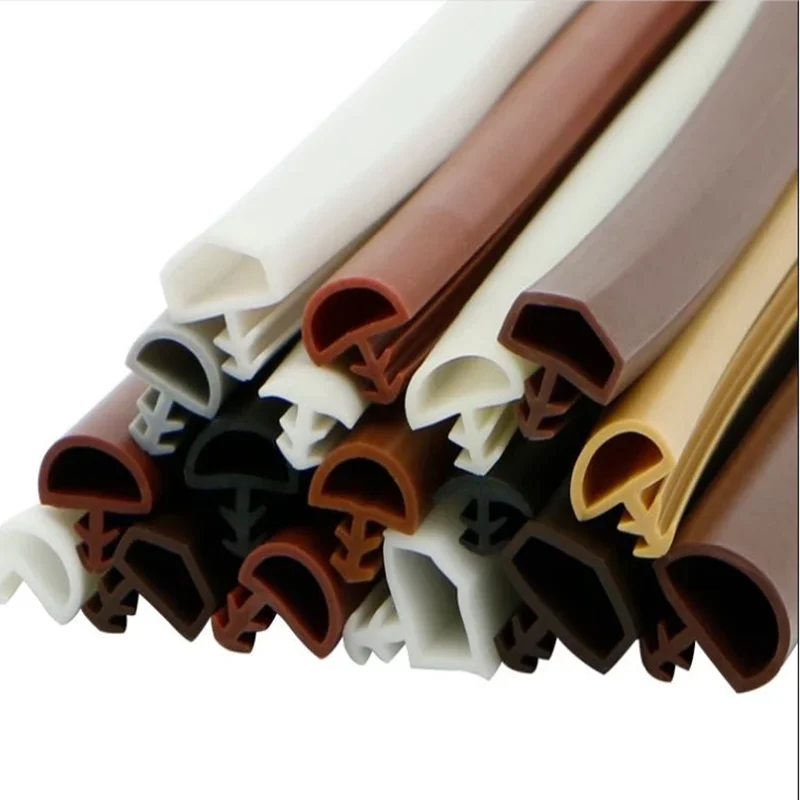 March Expo Soft Tpe Pvc Flexible Rubber Trip Strip Wooden Door Rubber ...