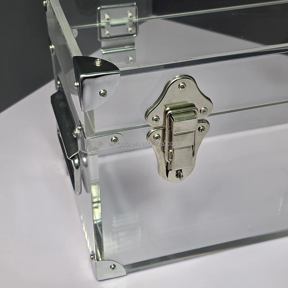 Wholesale Clear Acrylic Advertising Use Suitcase Trunk Table Large ...