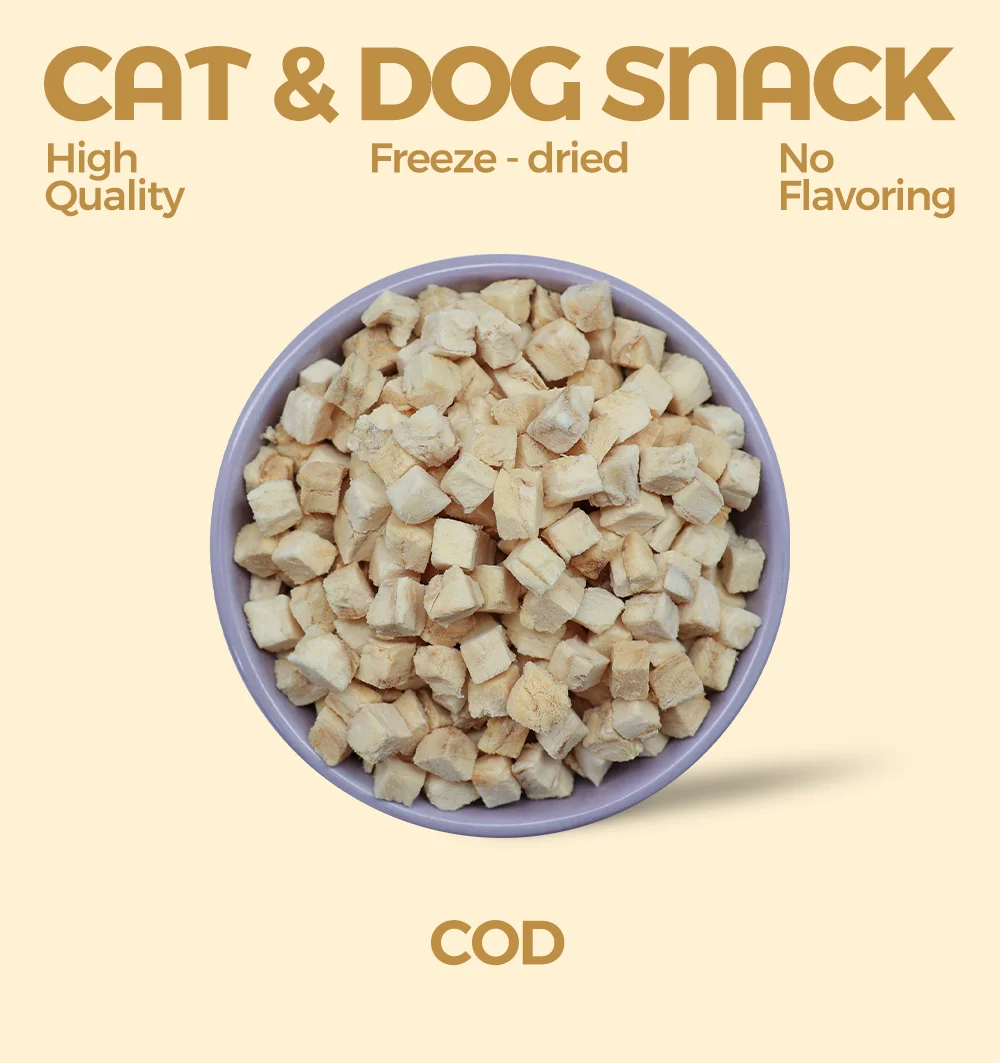 Ranova Freeze Dried Pet Food Cod Dog Snacks With Pet Food Manufacture ...