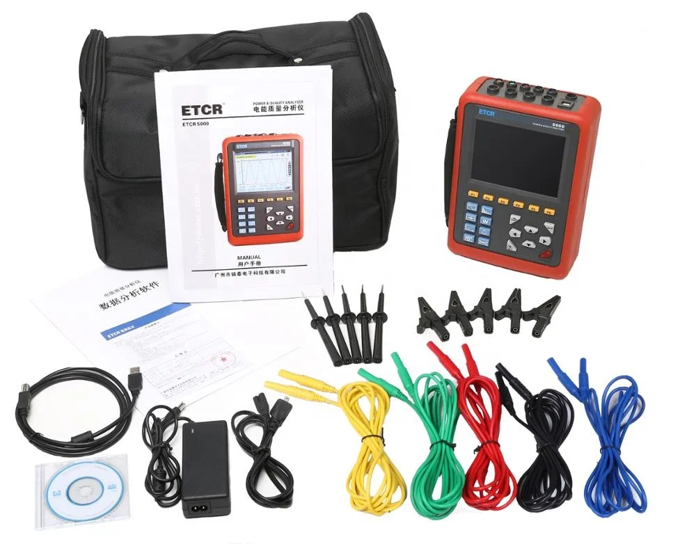 ETCR5000 Rogowski Three Phase Power Quality Analyzer Factory| Alibaba.com