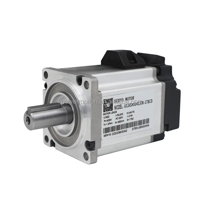 60JASM504230K-17B+JAND4002-20B 400W AC Servo Motor for CNC Router
