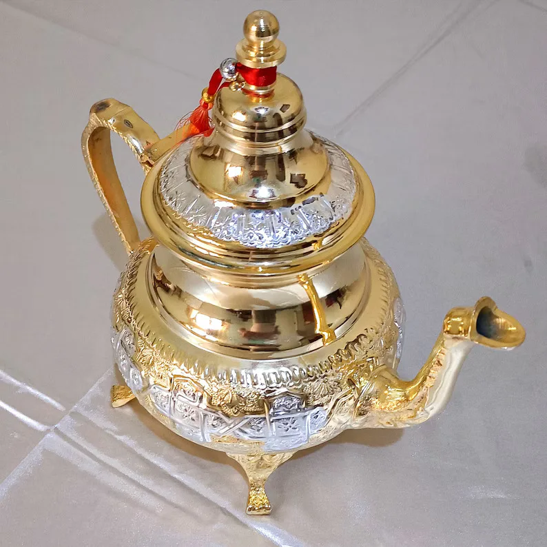 Alibaba.com: Moroccan design, brass two-tone finish, table top decor ...