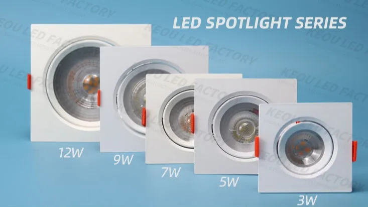 Best Price Spotlight Led Downlight 7w Adjustable Recessed Spot ...