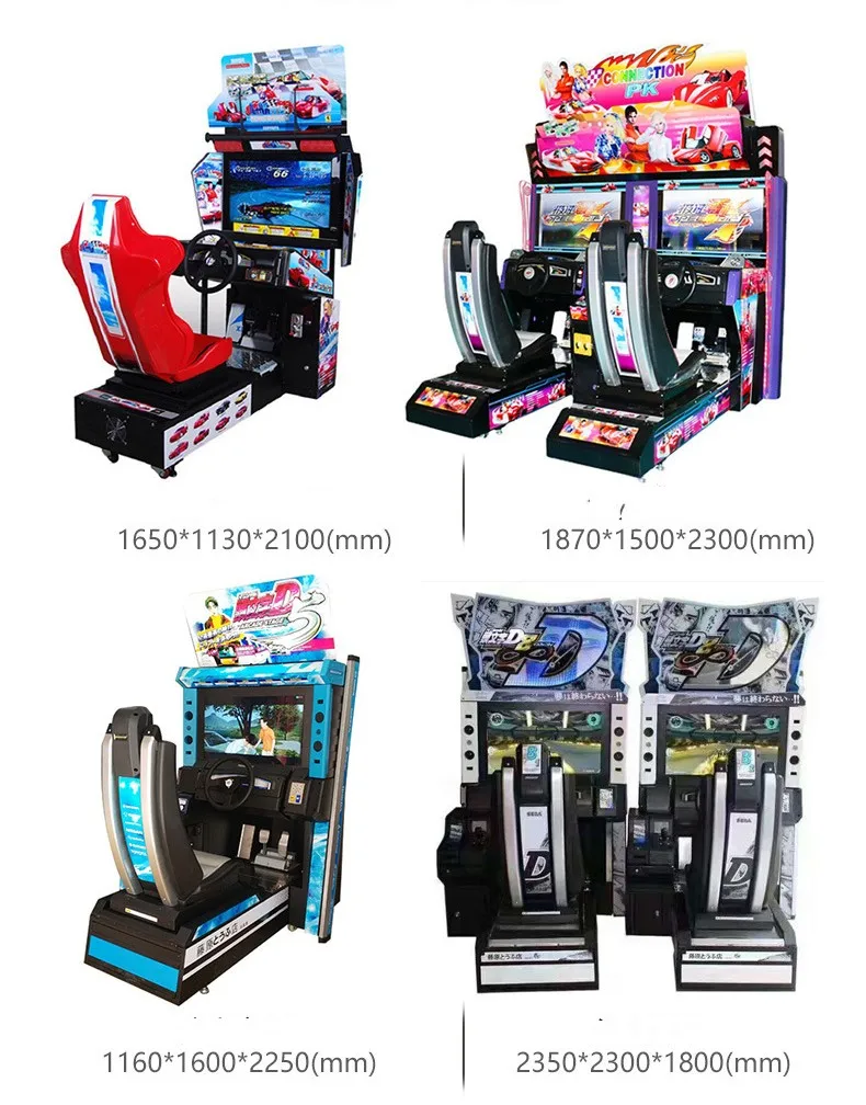 3D Car Racing Game Machine - Simulator Arcade Video Game