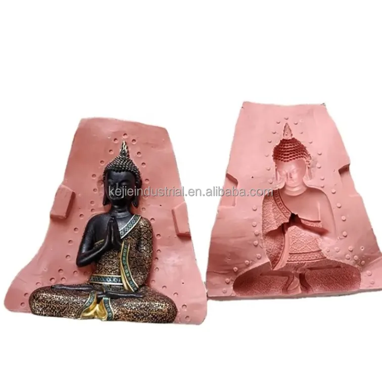 Retro Thai Indian Buddha Statue Mold Elephant God Ganesha Resin Statue ...