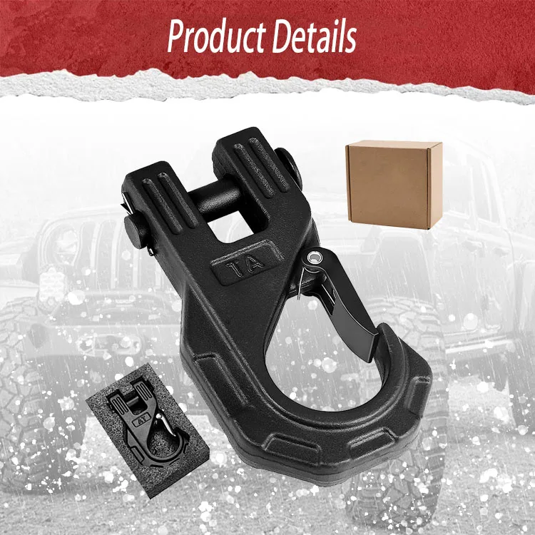 ZEAL 20Tons 4WD Off-Road Alloy Steel Drop Forged Recovery Winch Vehicle ...