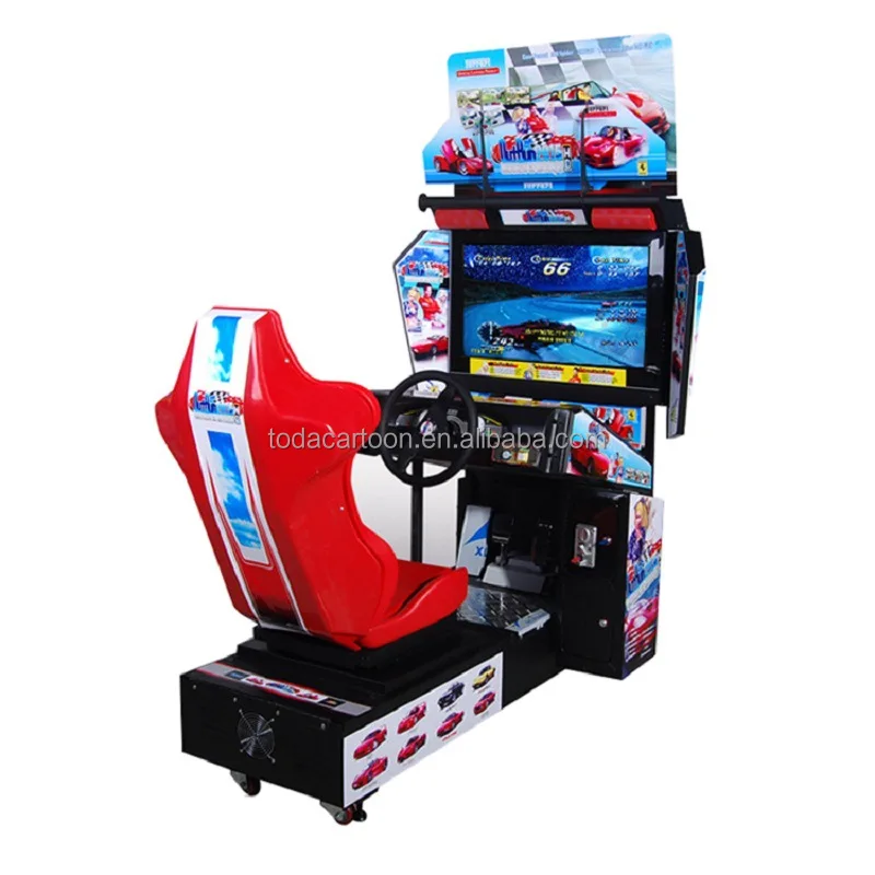 Alibaba.com: Toda 32 Inch Outrun Fanatec car game machine for sale; CE ...