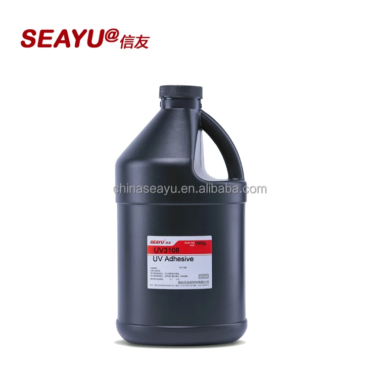 SEAYU UV3108 Transparent UV Plastic Glue for Camera Sealing