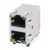 E5j88- Series Network Female Modular Jack Ethernet Rj45 Socket 2x1 Port ...