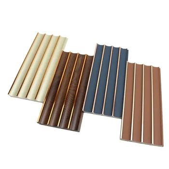 Home Ps Acoustic Fluted Sound Proof Pvc Marble Pu Interior Decorative ...